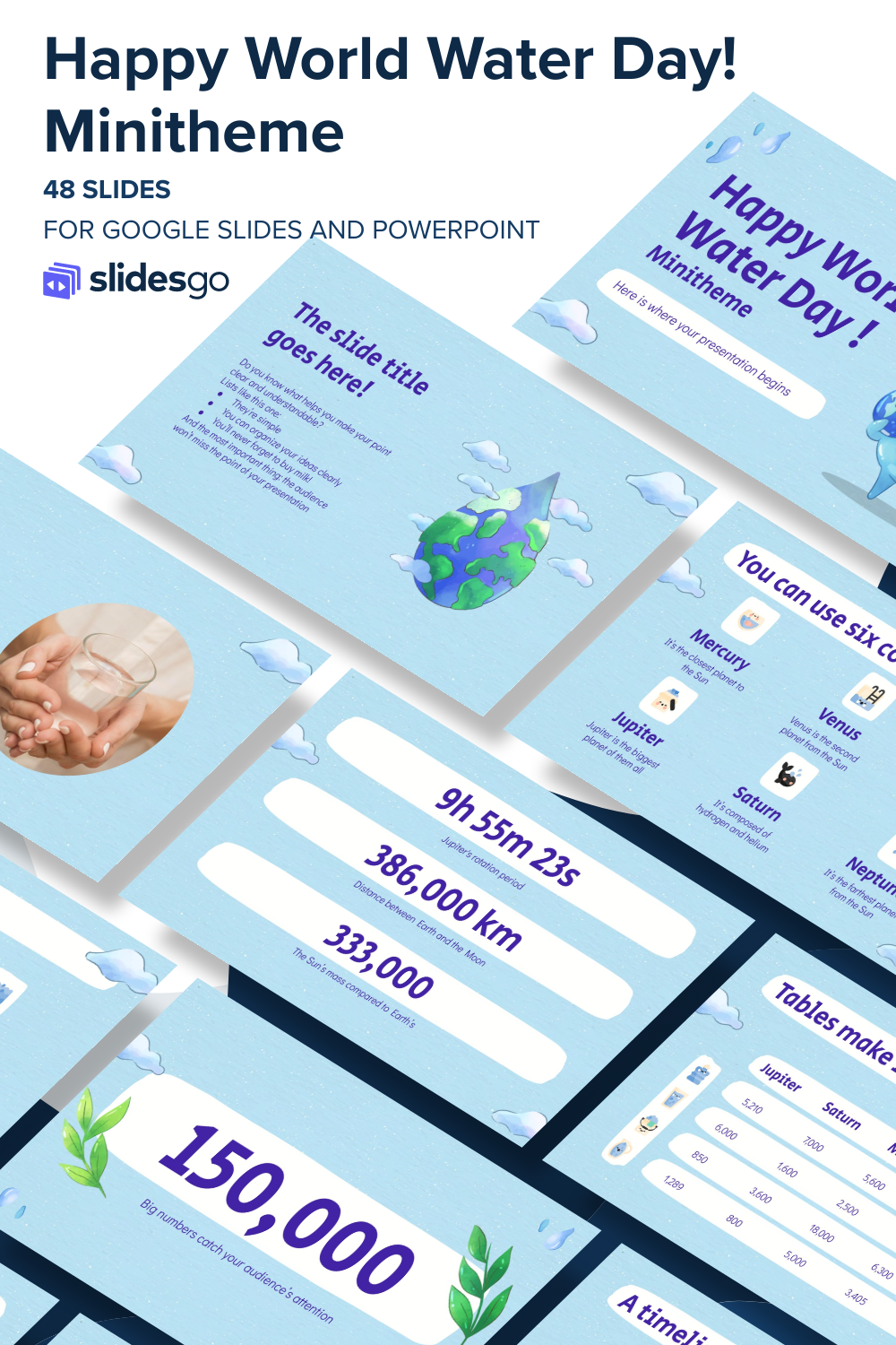 Happy World Water Day! Minitheme | Google Slides & PowerPoint