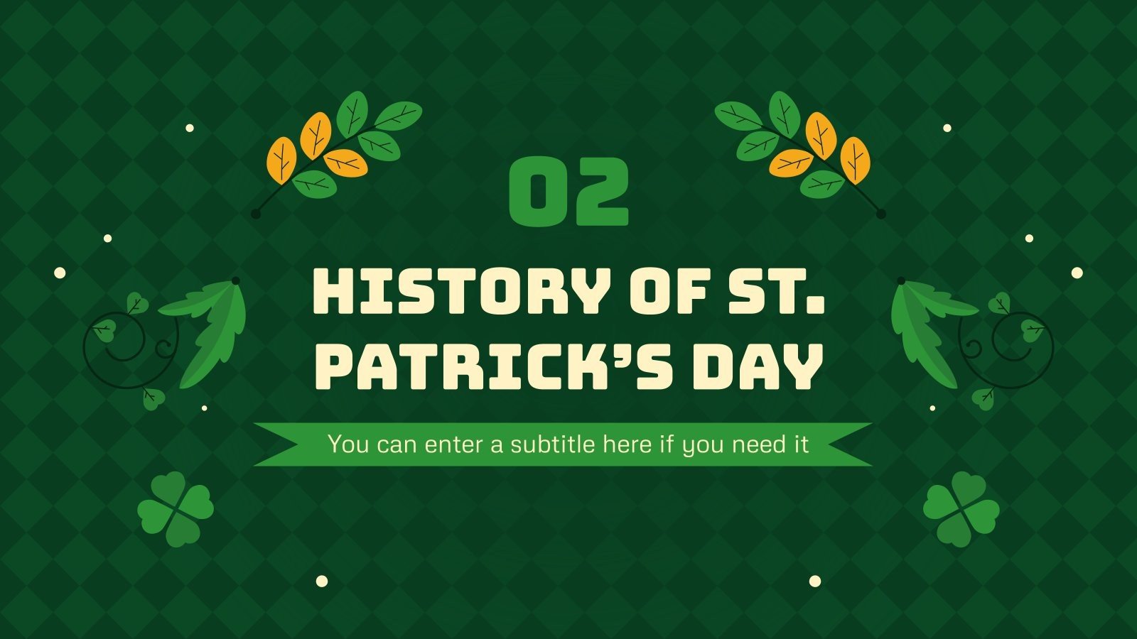 History of Saint Patrick | Google Slides & PowerPoint