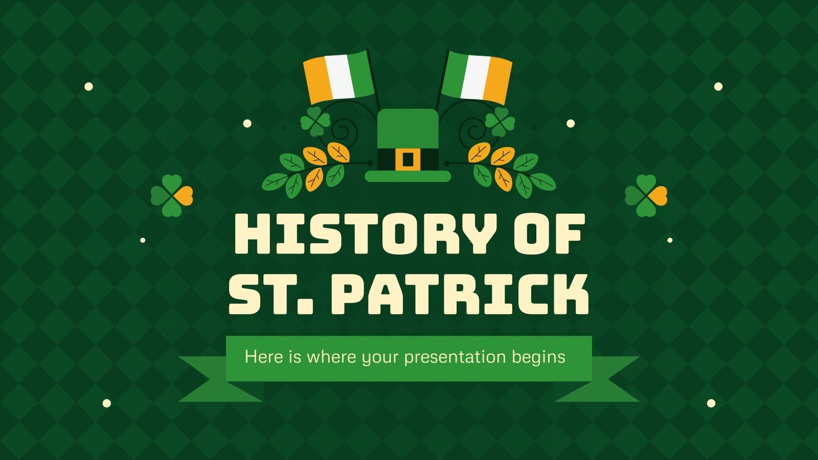 Free St Patrick's Day themes for Google Slides & PowerPoint
