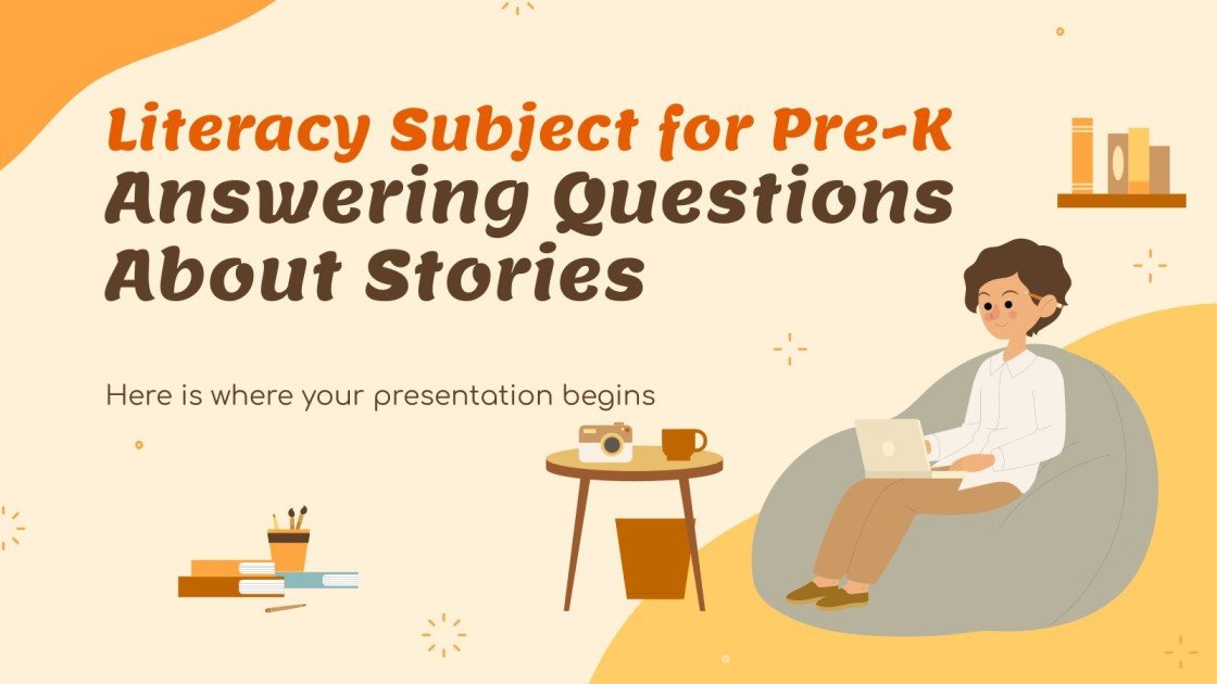 Literacy Subject for Pre-K: Answering Questions About stories
