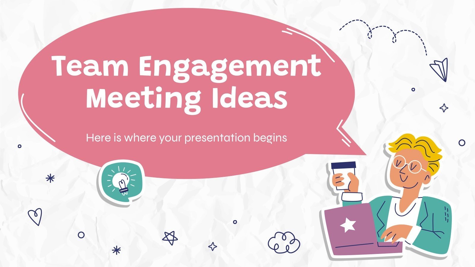 Team Engage Meeting Ideen | Google Slides & PowerPoint