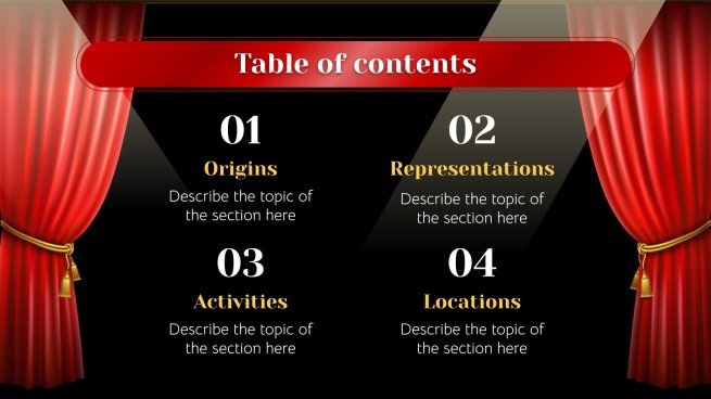 World Theatre Day | Google Slides & PowerPoint Template