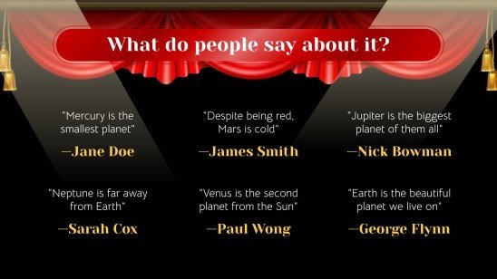 World Theatre Day | Google Slides & PowerPoint Template