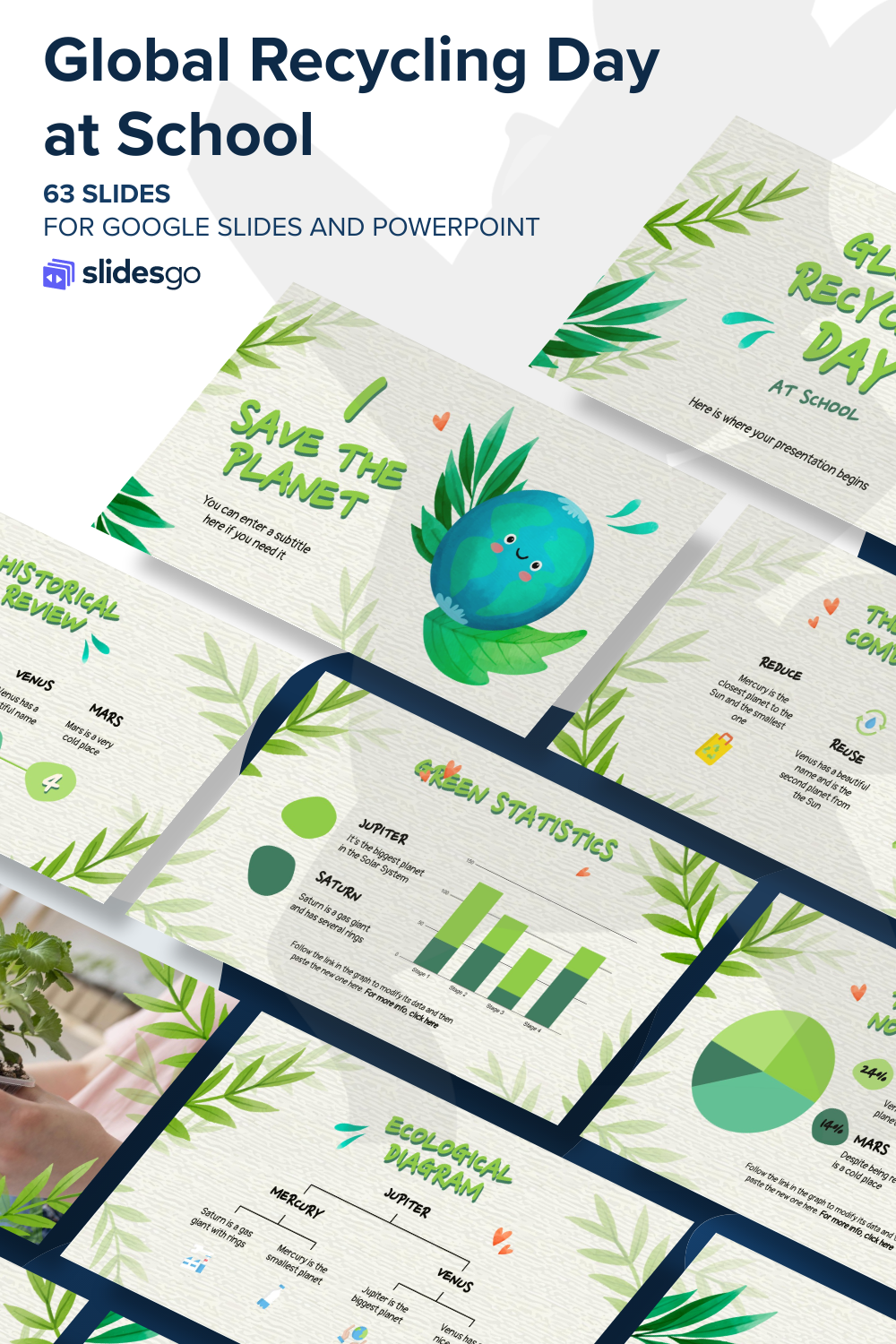 Global Recycling Day at School | Google Slides & PPT