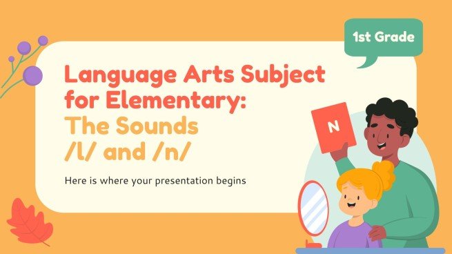 Free templates about phonics for Google Slides and PPT