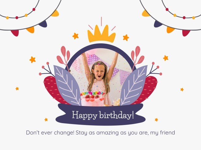 Creative Birthday Cards Google Slides theme & PPT template