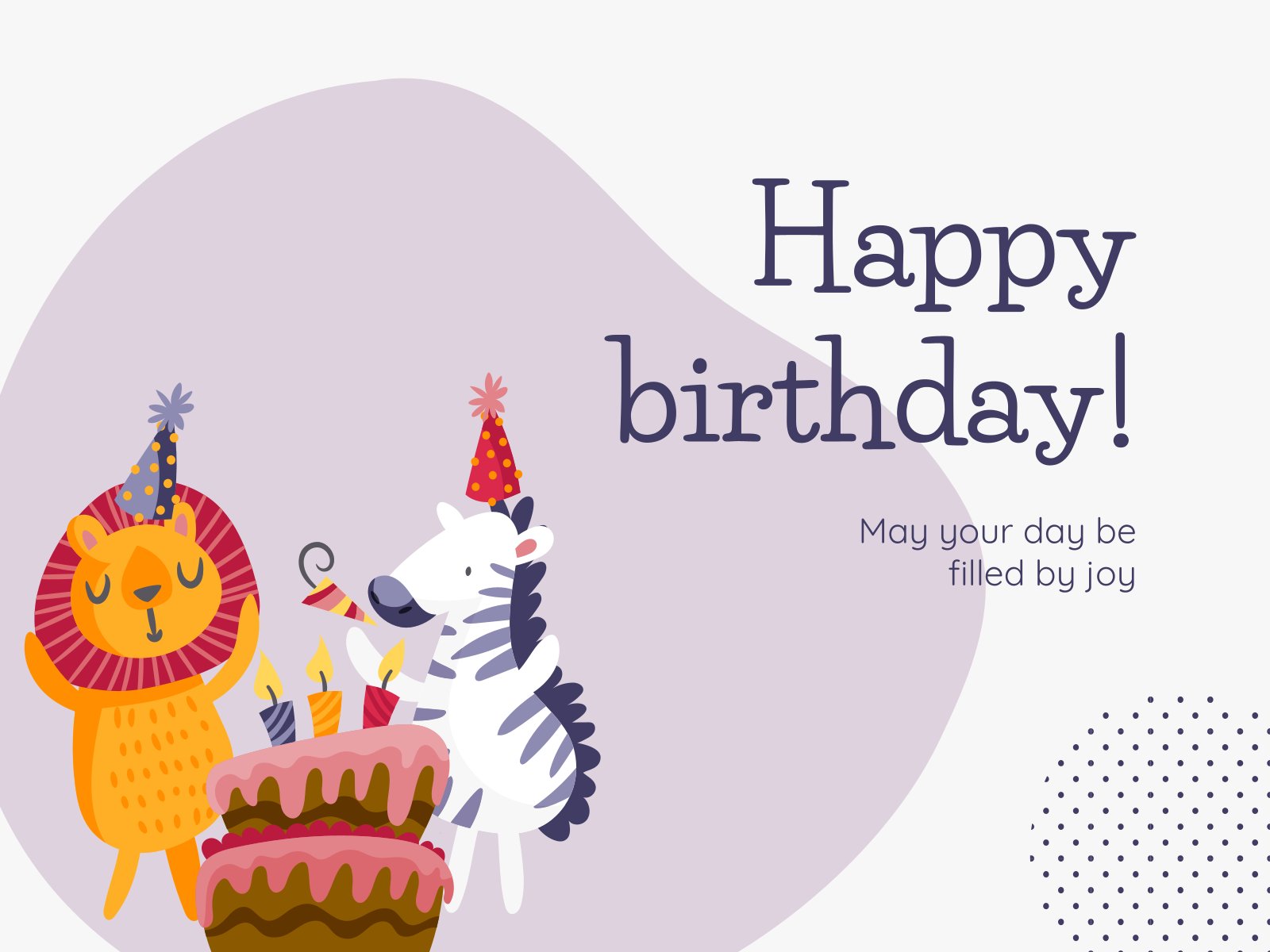 Creative Birthday Cards Google Slides theme & PPT template