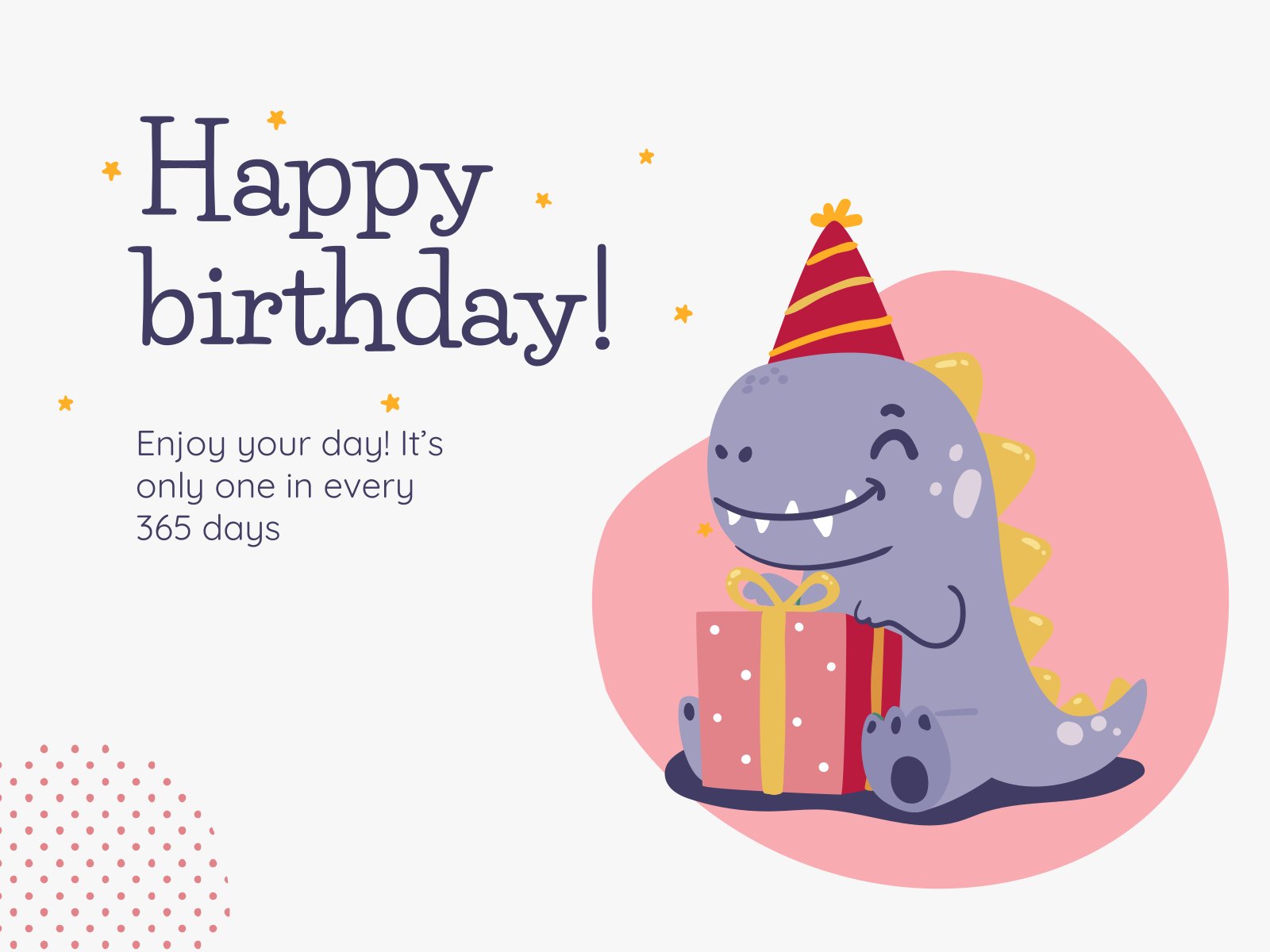 Creative Birthday Cards Google Slides theme & PPT template