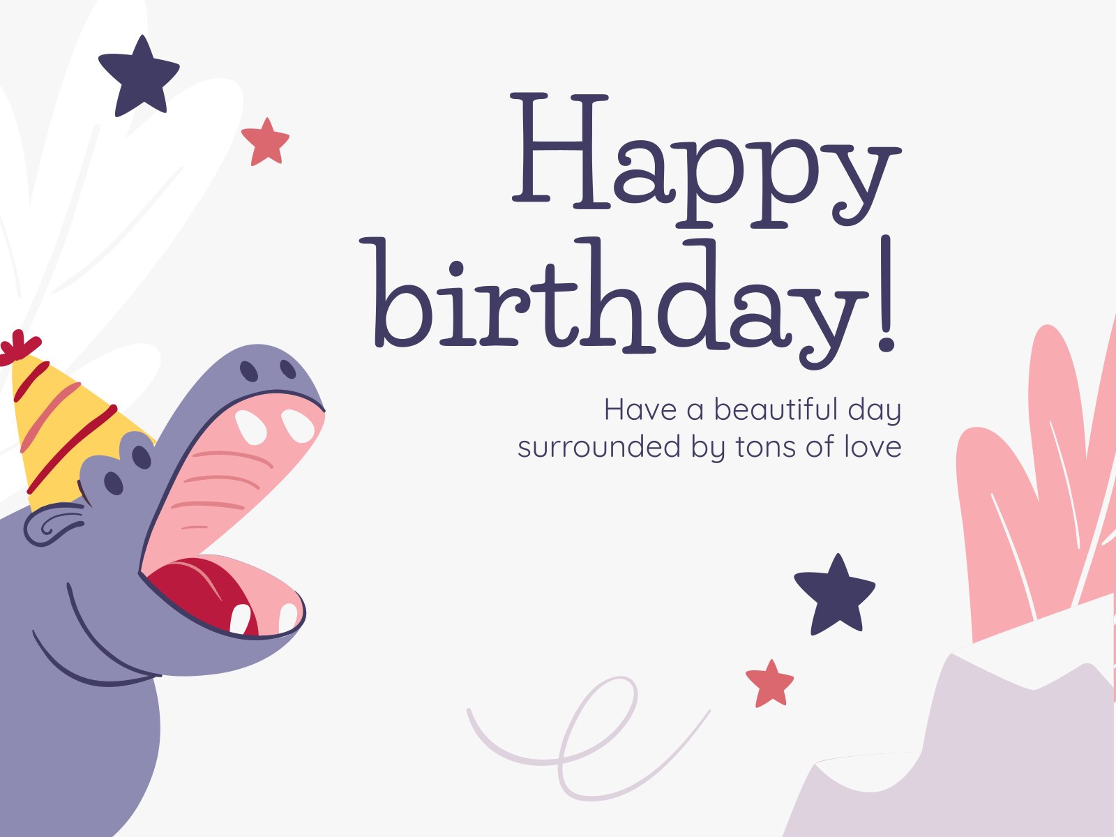Creative Birthday Cards Google Slides theme & PPT template