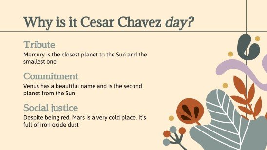 Cesar Chavez Day | Google Slides & PowerPoint