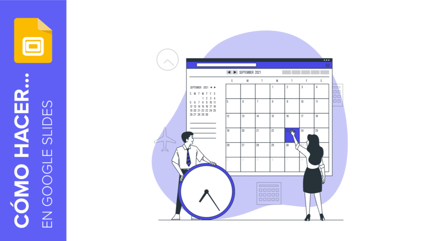 Cómo hacer un calendario en Google Slides