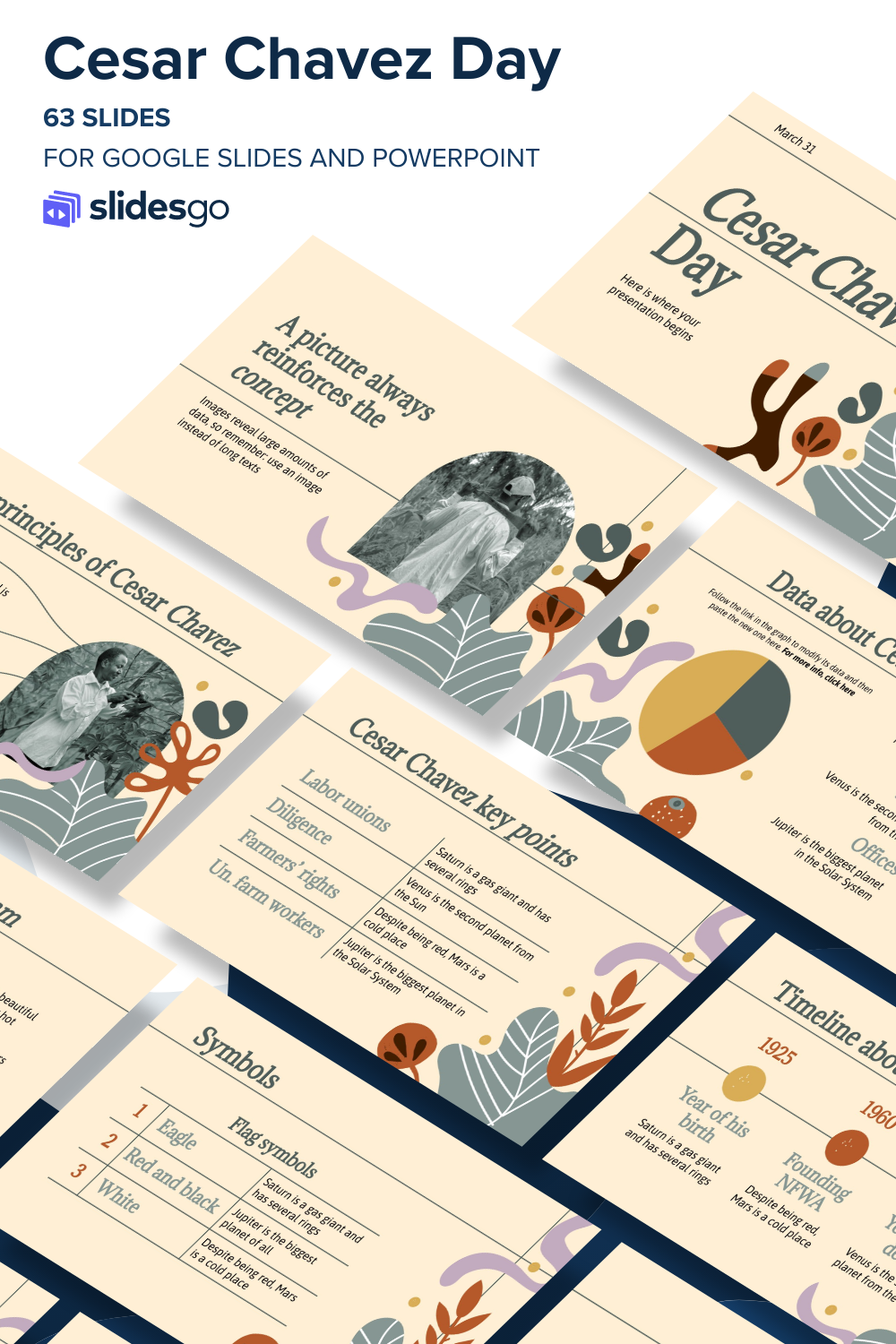 Cesar Chavez Day | Google Slides & PowerPoint