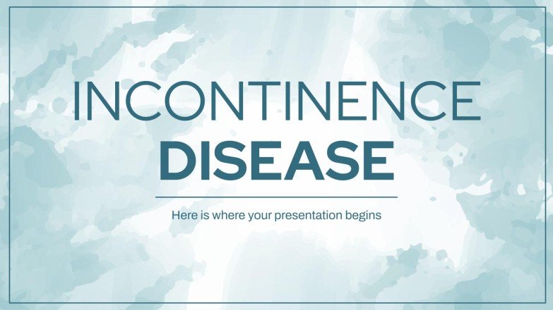 Incontinence Disease | Google Slides & PowerPoint