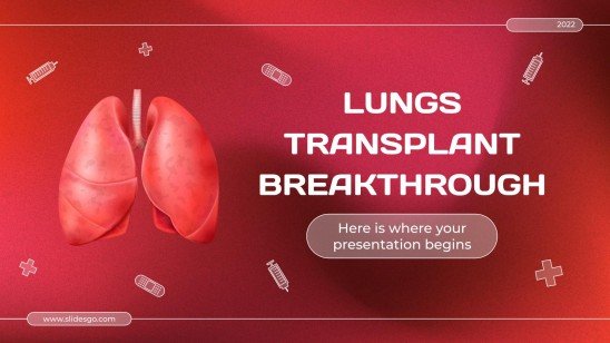 Free Lung-themed Google Slides & PowerPoint templates