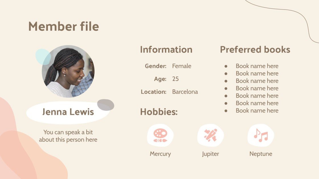 Book Club Slides for College | Google Slides & PowerPoint