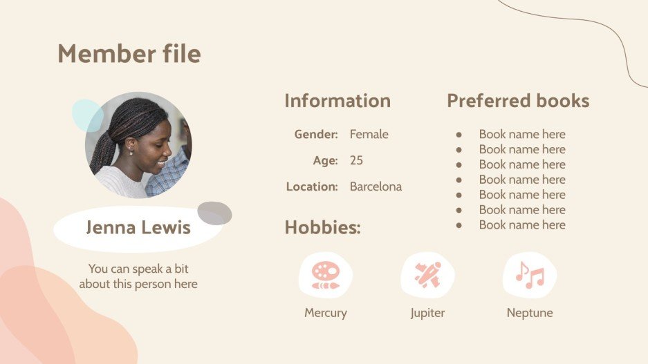 Book Club Slides for College | Google Slides & PowerPoint
