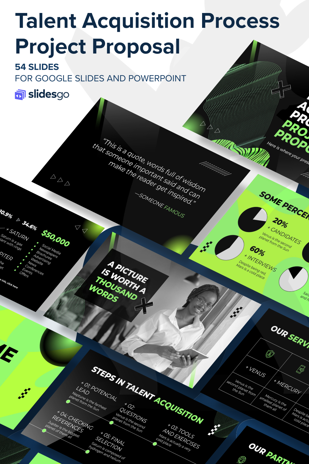 Talent Acquisition Process Project Proposal | Google Slides