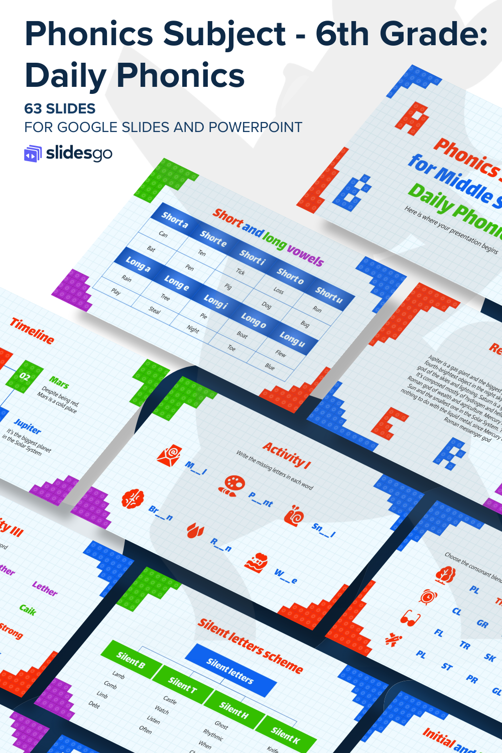 Phonics Subject for Middle School - 6th Grade: Daily Phonics