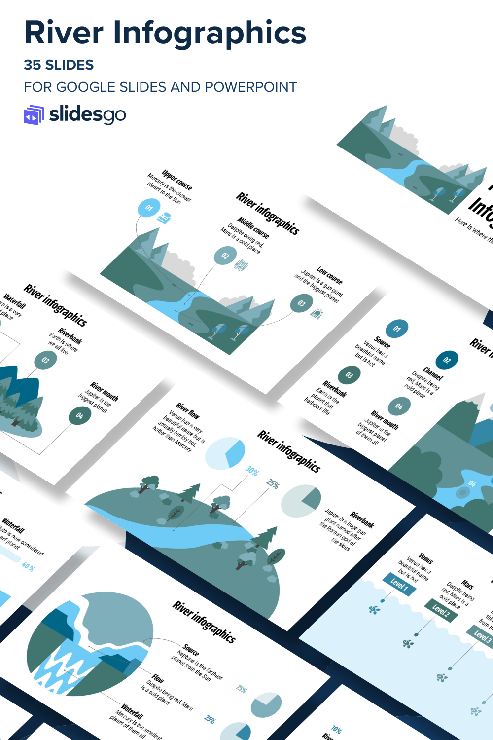 River Infographics | Google Slides & PowerPoint