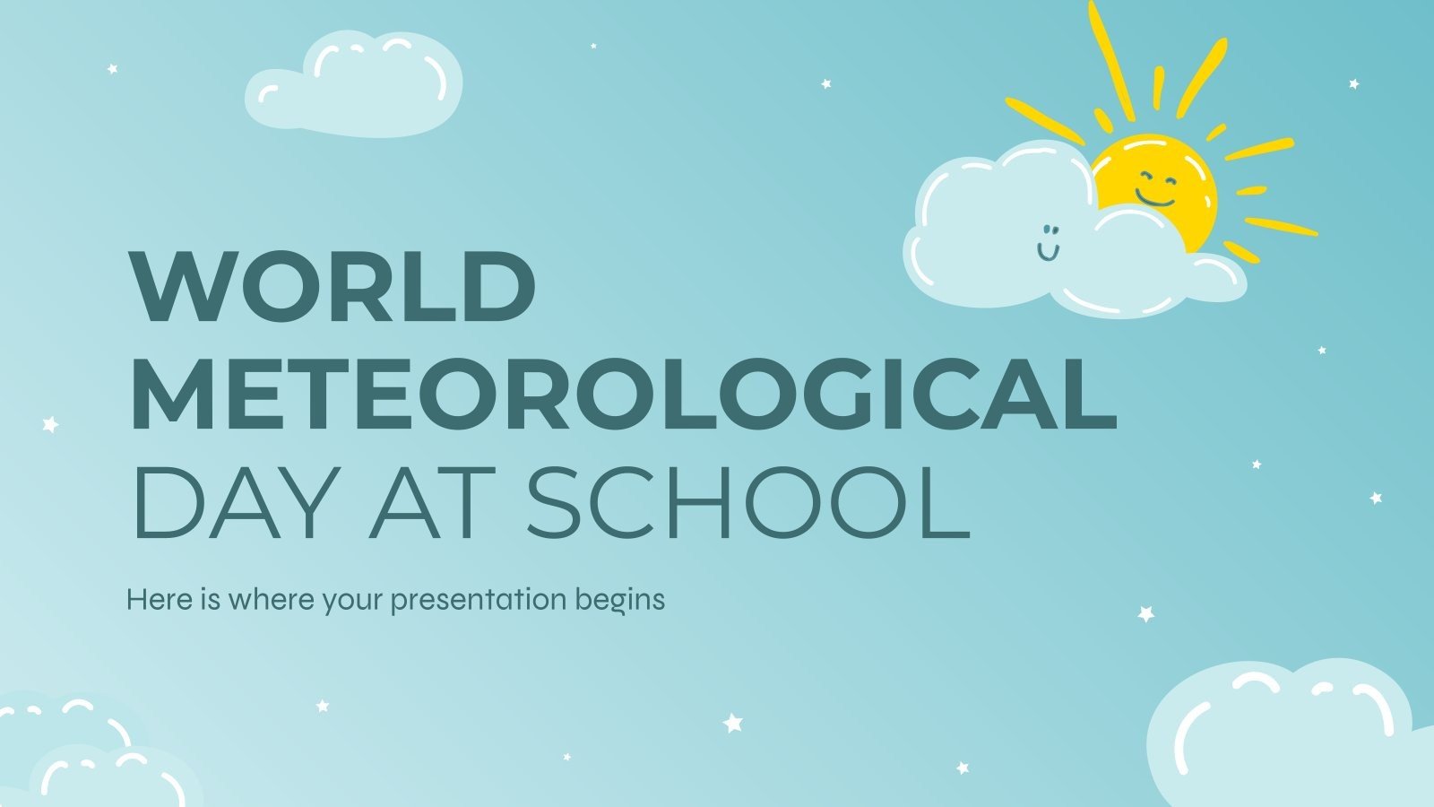 Free Google Slides & PPT Templates about the weather