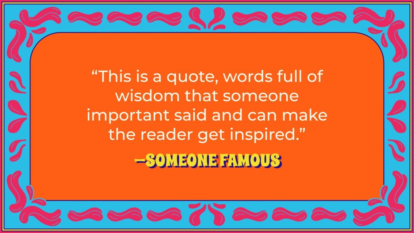 70s Style Portfolio | Google Slides and PowerPoint Template