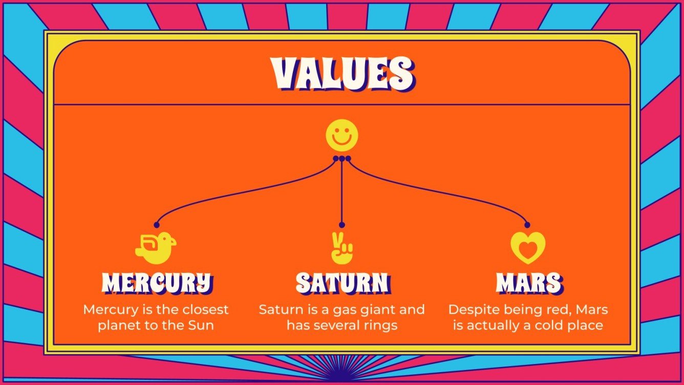 70s Style Portfolio | Google Slides and PowerPoint Template