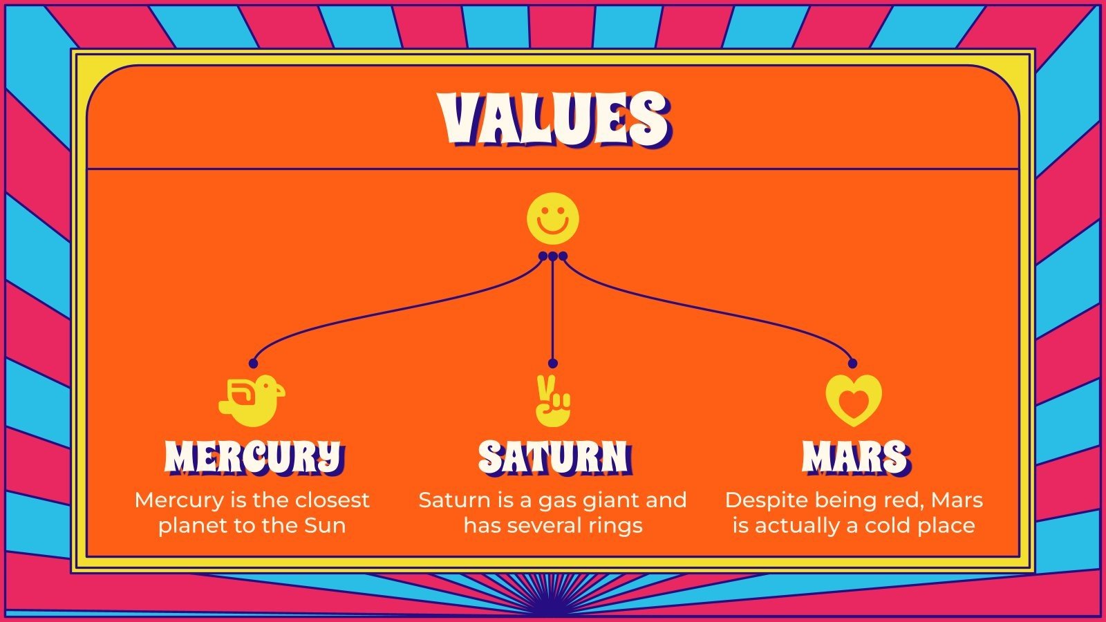 70s Style Portfolio | Google Slides and PowerPoint Template