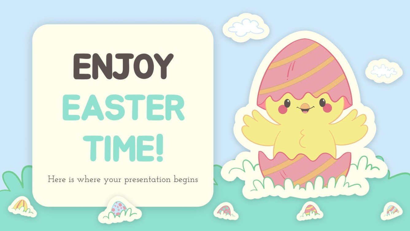 Free Easter-themed templates for Google Slides & PowerPoint