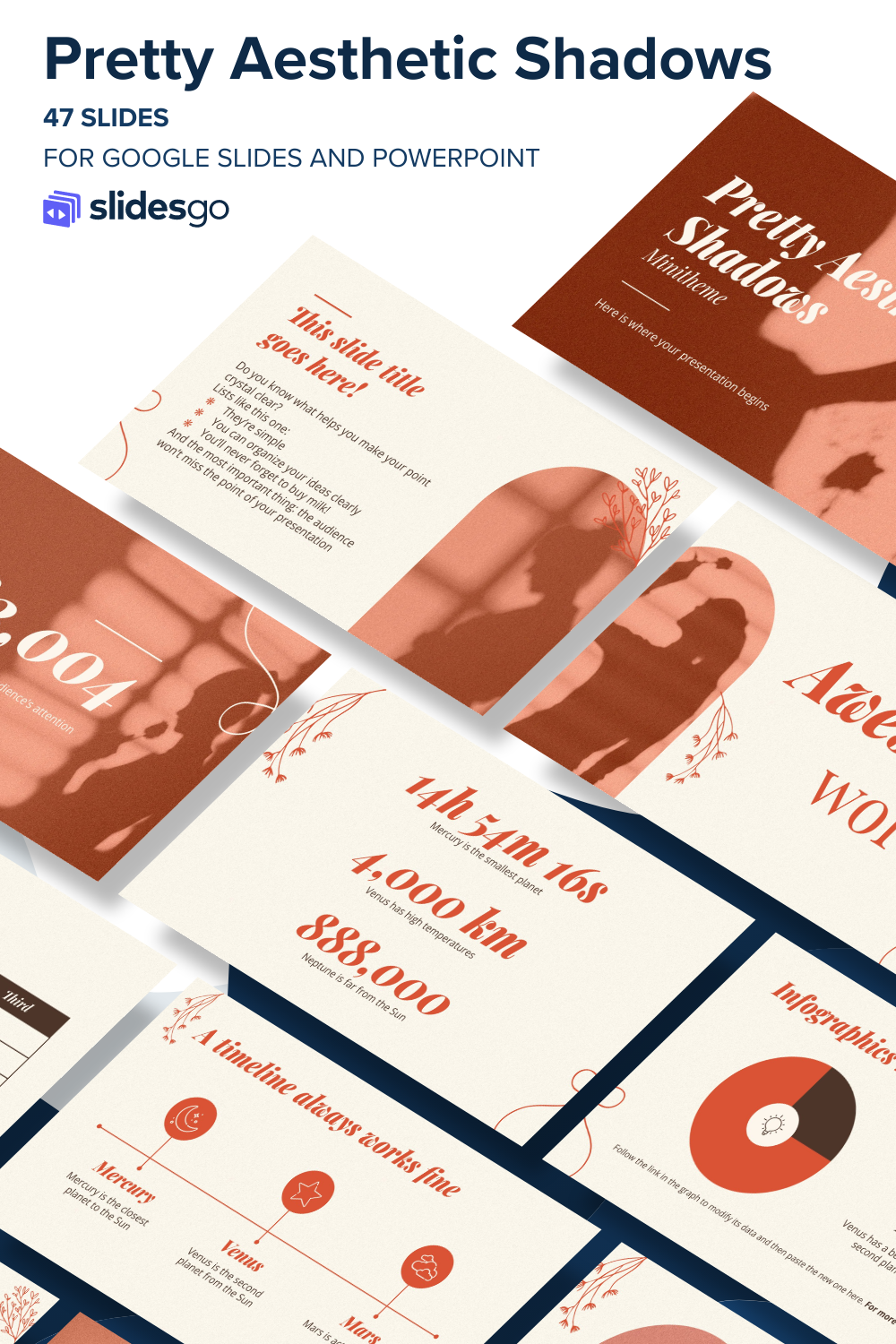 Pretty Aesthetic Shadows Minitheme | Google Slides & PPT