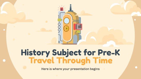 Time Travel Google Slides and PowerPoint Template