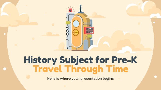 Time Travel Google Slides and PowerPoint Template
