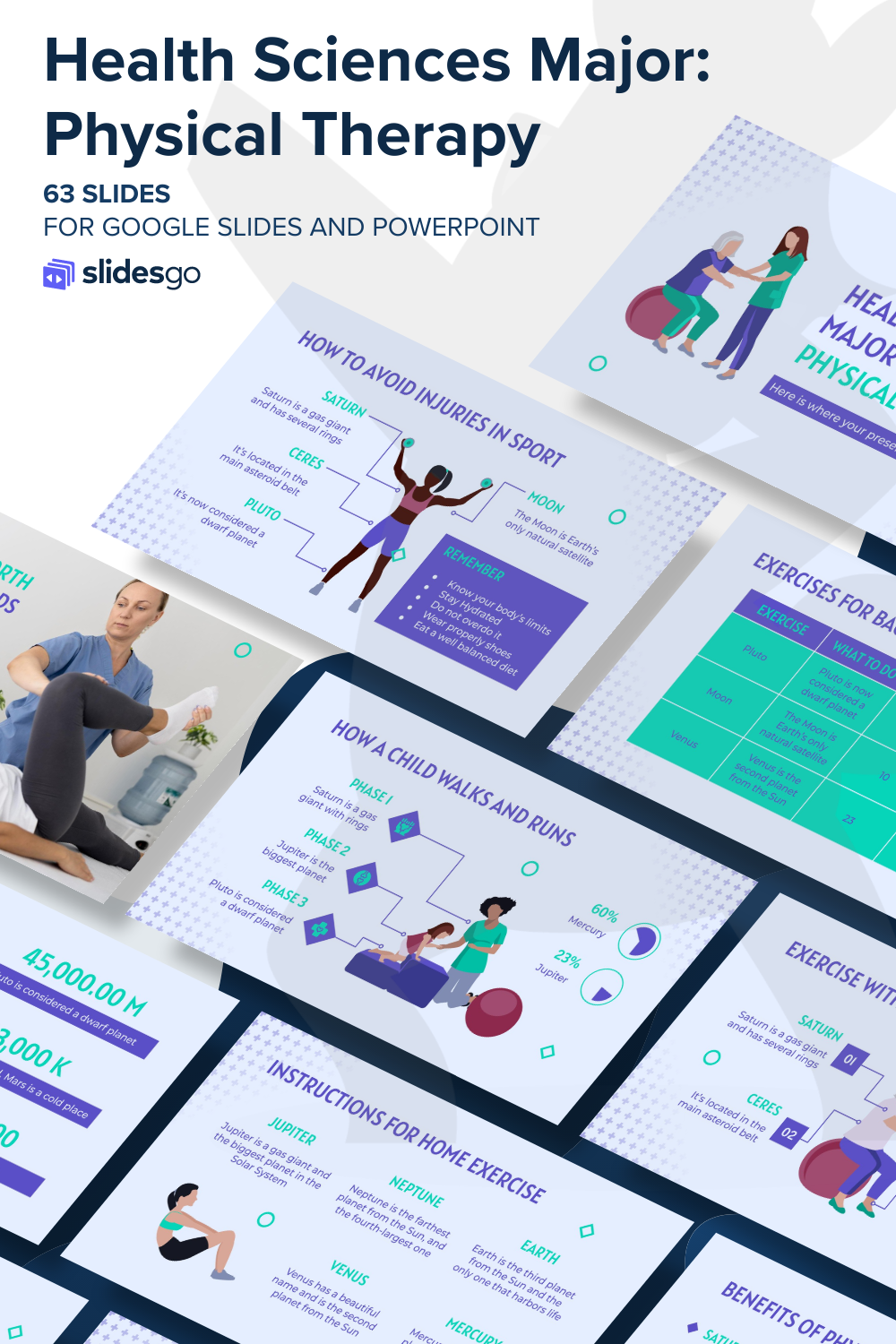 Health Sciences: Physical Therapy | Google Slides & PPT