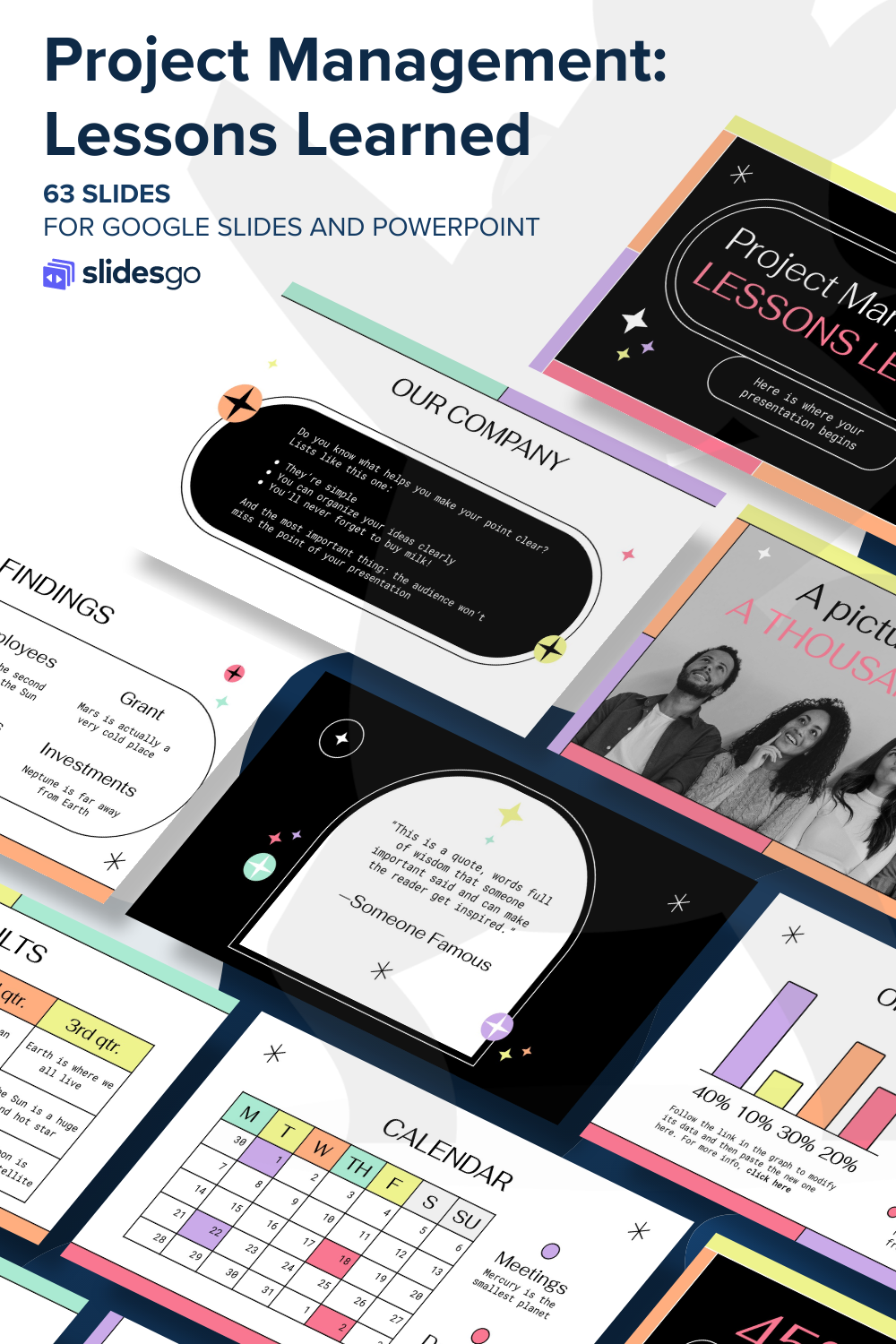 Project Management: Lessons Learned