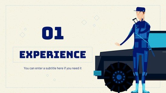 FBI Agent CV | Google Slides & PPT Template