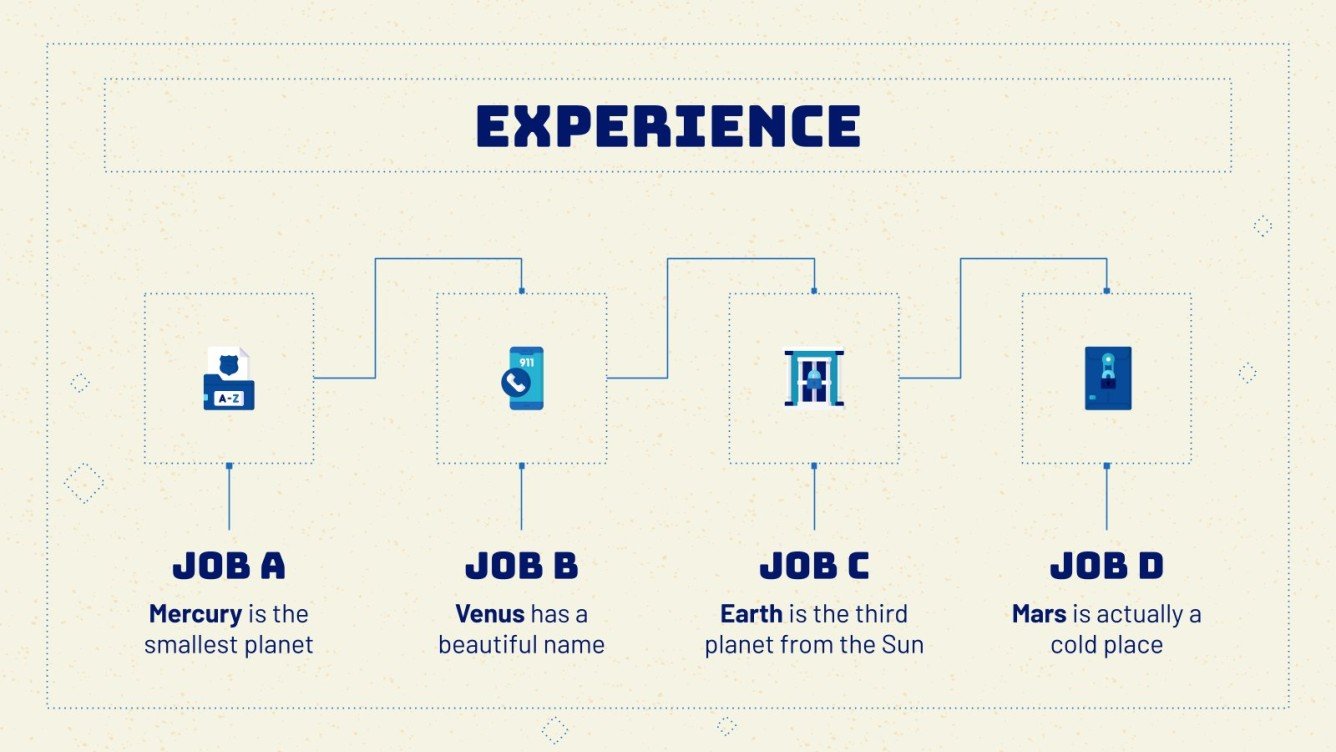 FBI Agent CV | Google Slides & PPT Template