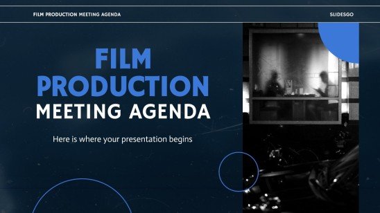 Modelos grátis com o tema Filmes do Google Slides e PowerPoint