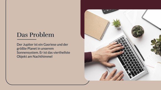 Pitch Deck for German Small Business | Google Slides & PPT