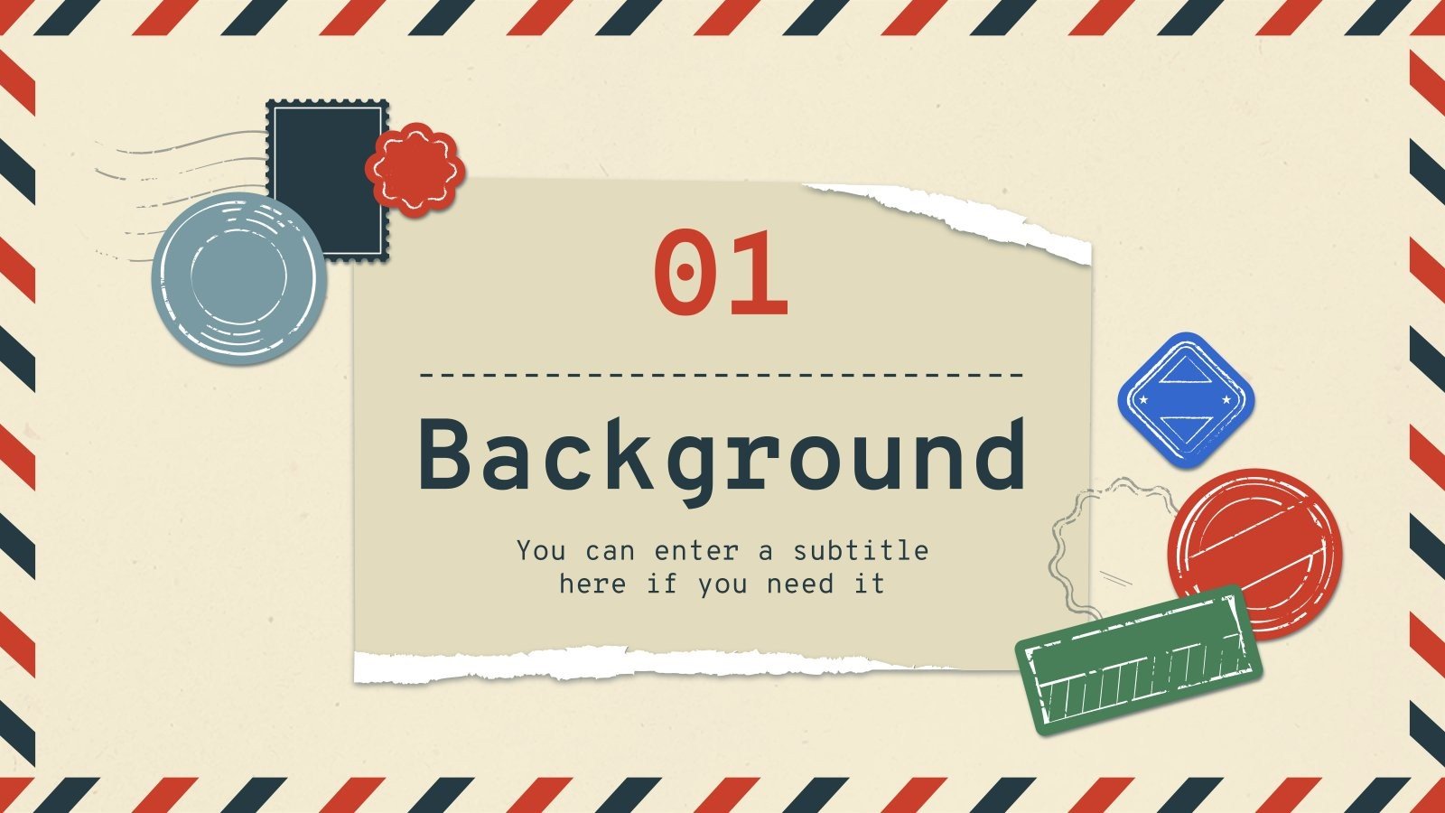 US Card and Letter Writing Month | Google Slides & PPT