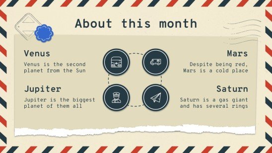 US Card and Letter Writing Month | Google Slides & PPT