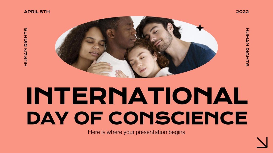 International Day of Conscience | Google Slides & PPT