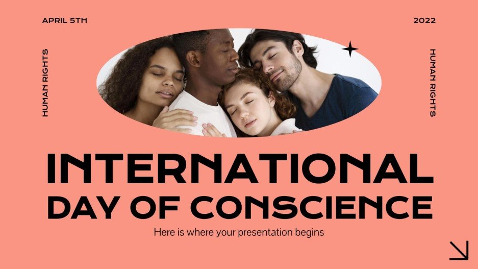 International Day of Conscience | Google Slides & PPT