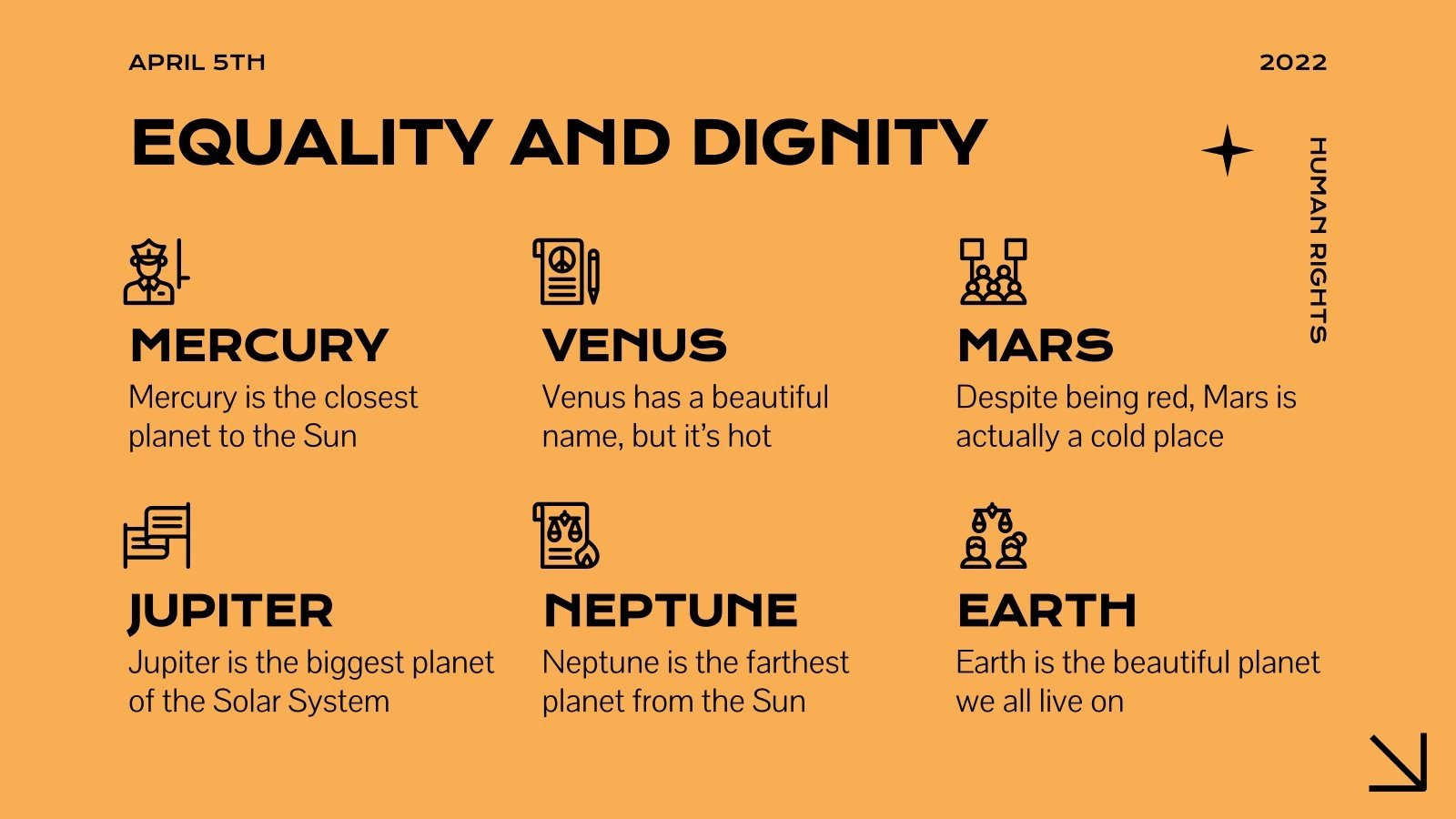International Day of Conscience | Google Slides & PPT