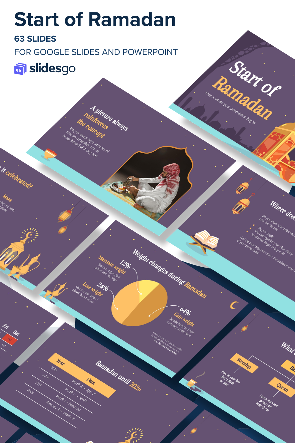 Start of Ramadan | Google Slides & PowerPoint Template