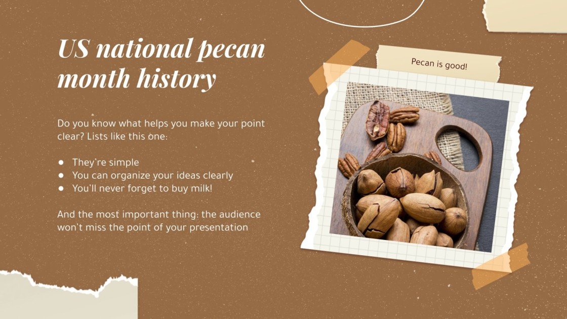 U.S. National Pecan Month Minitheme | Google Slides & PPT