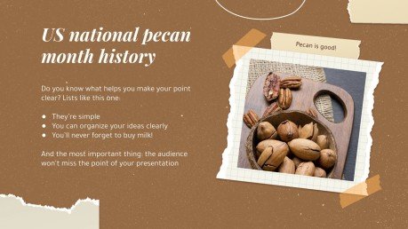 U.S. National Pecan Month Minitheme | Google Slides & PPT