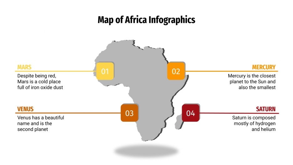 Map of Africa Infographics for Google Slides and PowerPoint