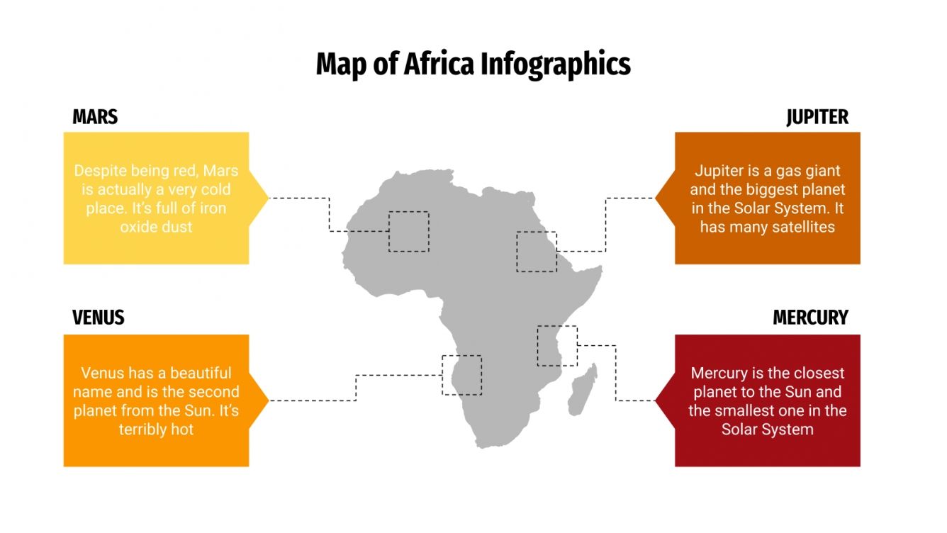 Map of Africa Infographics for Google Slides and PowerPoint