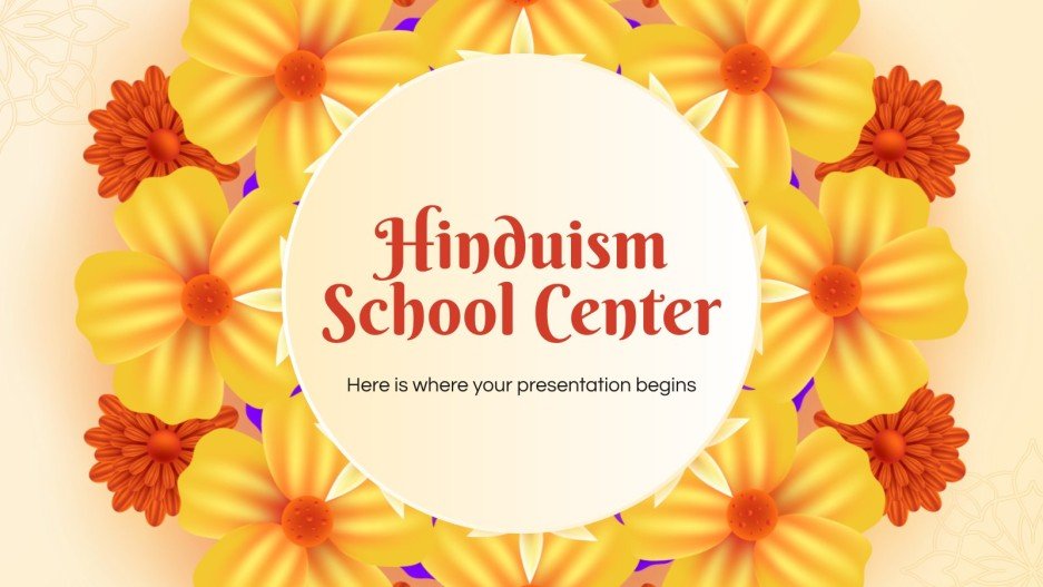 Free templates about Hinduism for Google Slides & PowerPoint