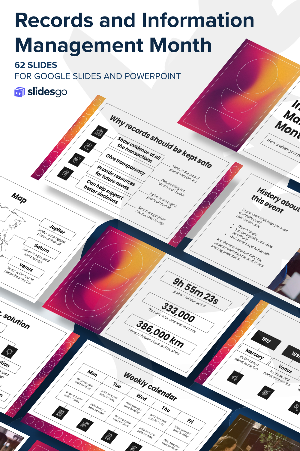 Information Management Month | Google Slides & PPT