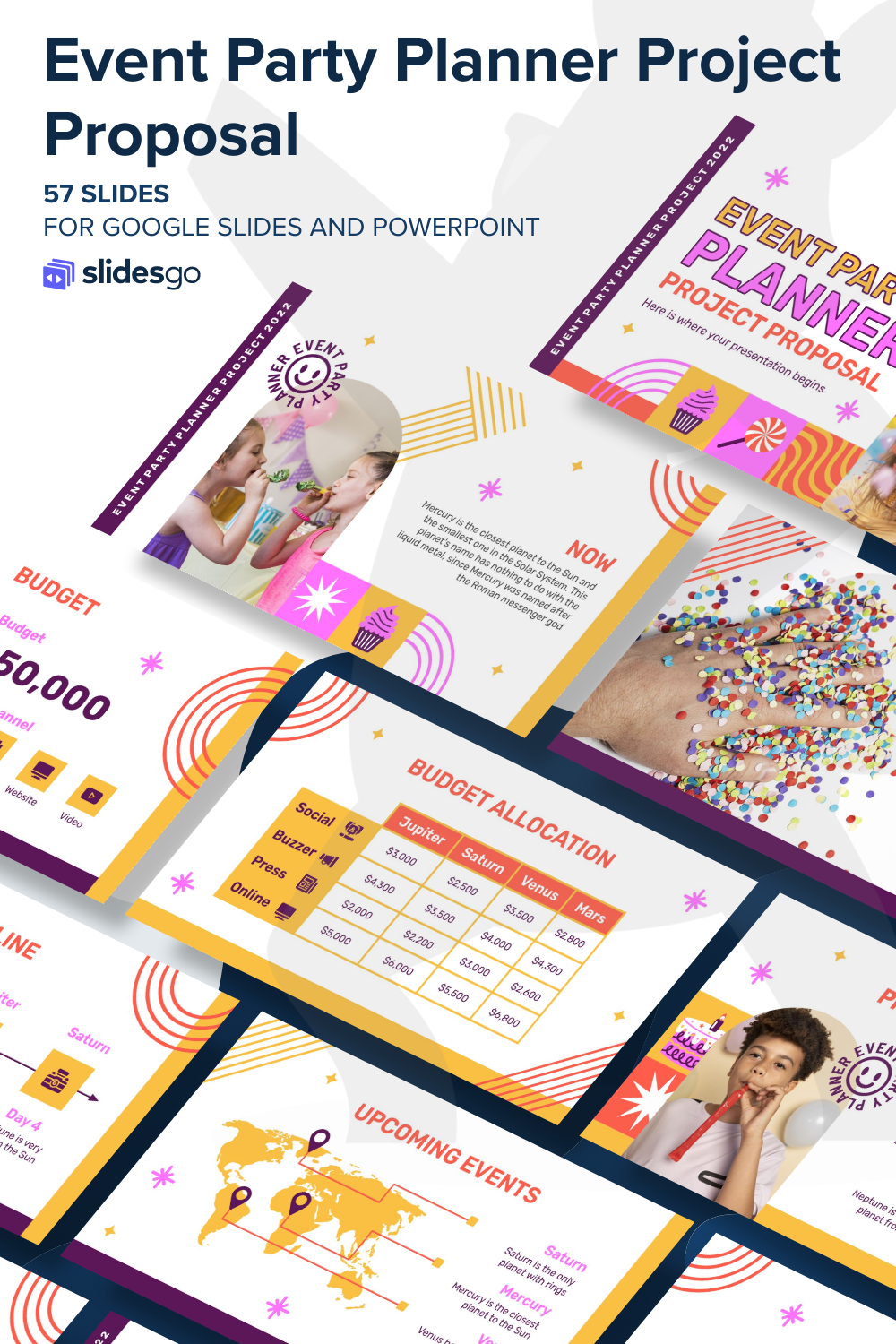 Event Party Planner | Google Slides & PowerPoint template